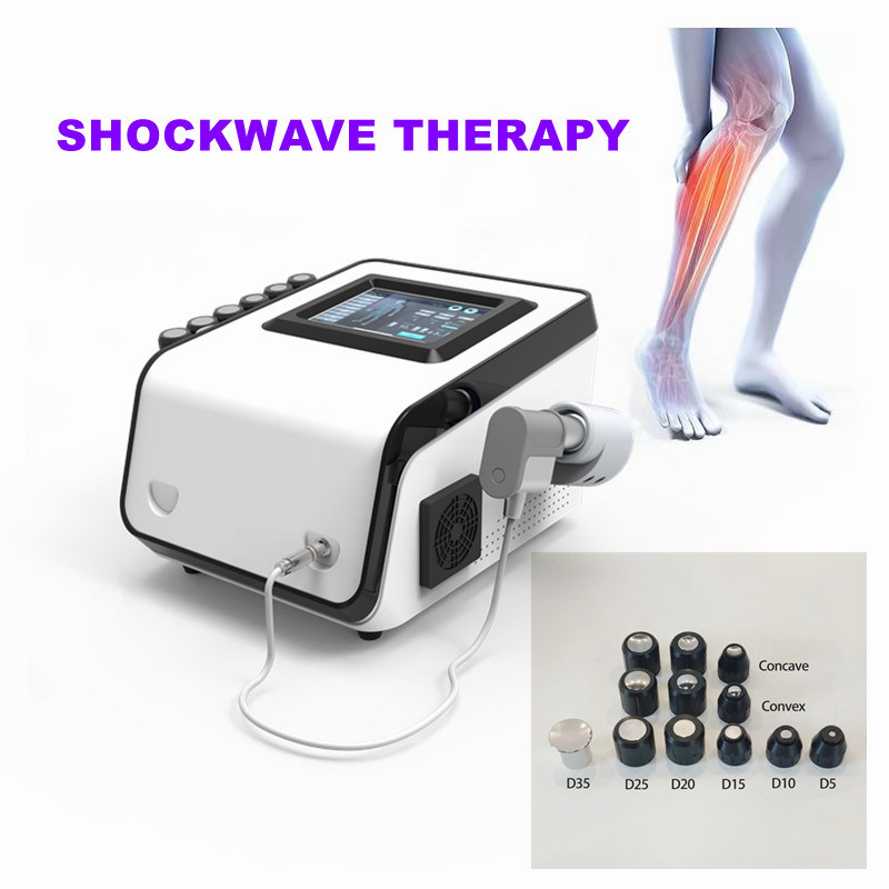 ESWT Phyiso Radial Shockwave Therapy Machine 200mj Energy 16Hz ...