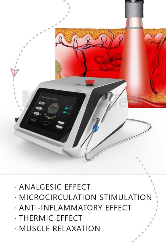 80Ms Fiber Optic Coupling Laser Therapy Machine For Accelerated Tissue ...
