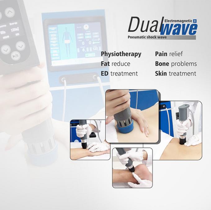 Pneumatic Shockwave Therapy Machine For Body Pain Relief / ESWT Treatment