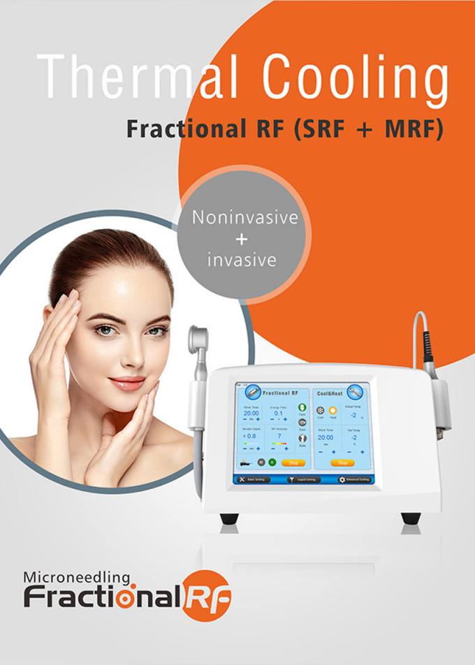 4 hands Deep Heat Microneedling Fractional RF Beauty Facial Machine