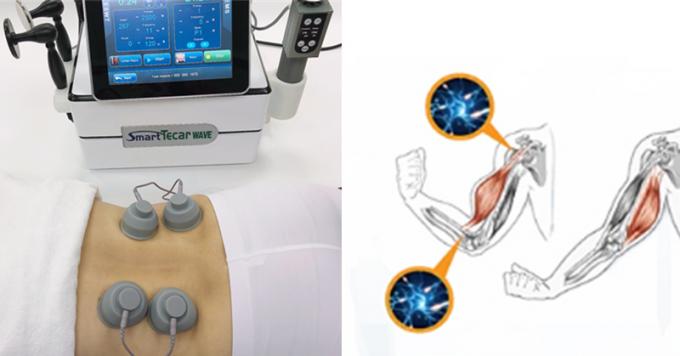 Acoustic Electric Tecar ShockWave Diathermy Machine Muscle Stimulation