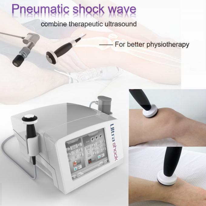 Ultrasoud Physiotherapy Pneumatic Shock Wave Machine For Shoulder Pain ...