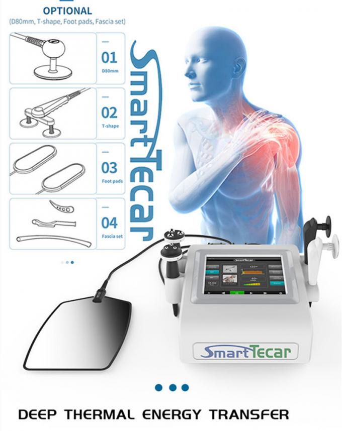 448KHZ Smart Tecar Therapy Machine Physiotherapists Practitioners Of ...