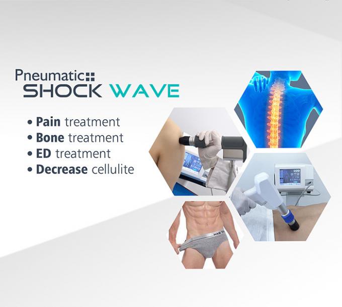 Bone Treatment Pulse Wave Therapy Machine , Shockwave Physiotherapy Machine