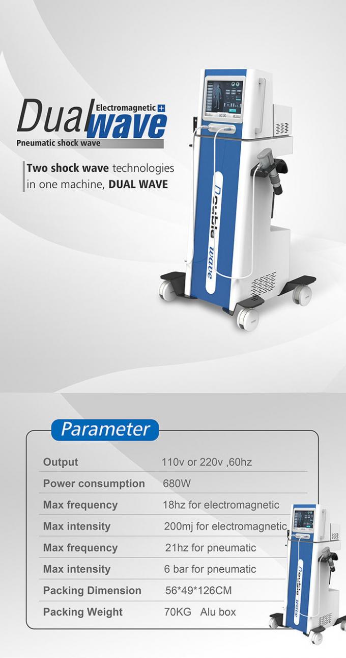 Pneumatic Shockwave Electromagnetic Therapy Machine For Sports Injury ...