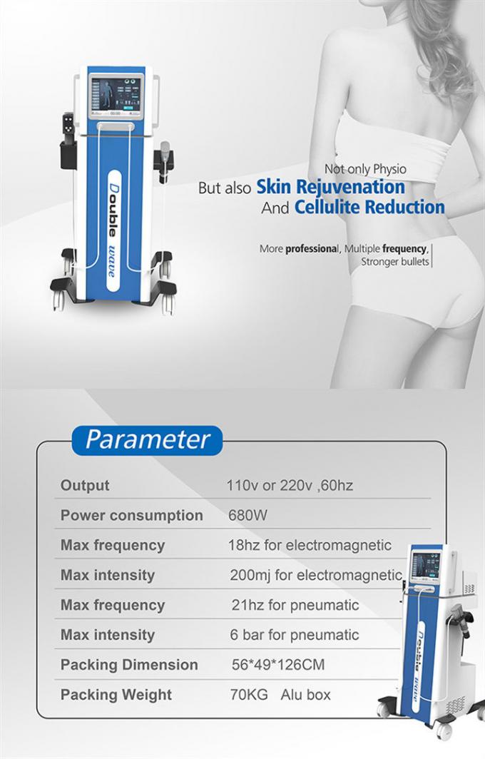 ESWT Therapy Machine Double Wave Shockwave Ultrasound Therapy Erectile ...