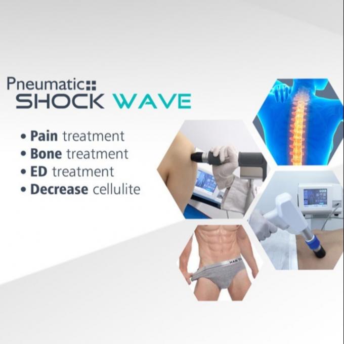 Portable Fat Reduction ESWT Shockwave Air Pressure Therapy Machine For ...